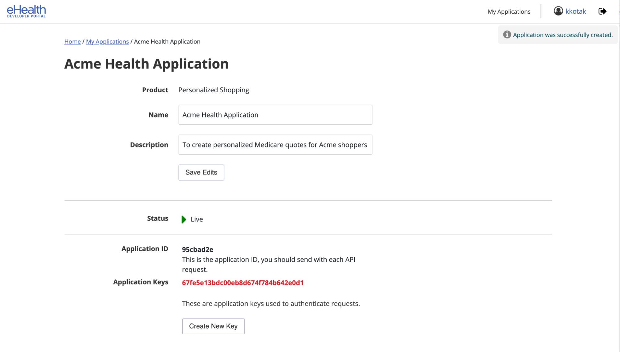 eHealth API